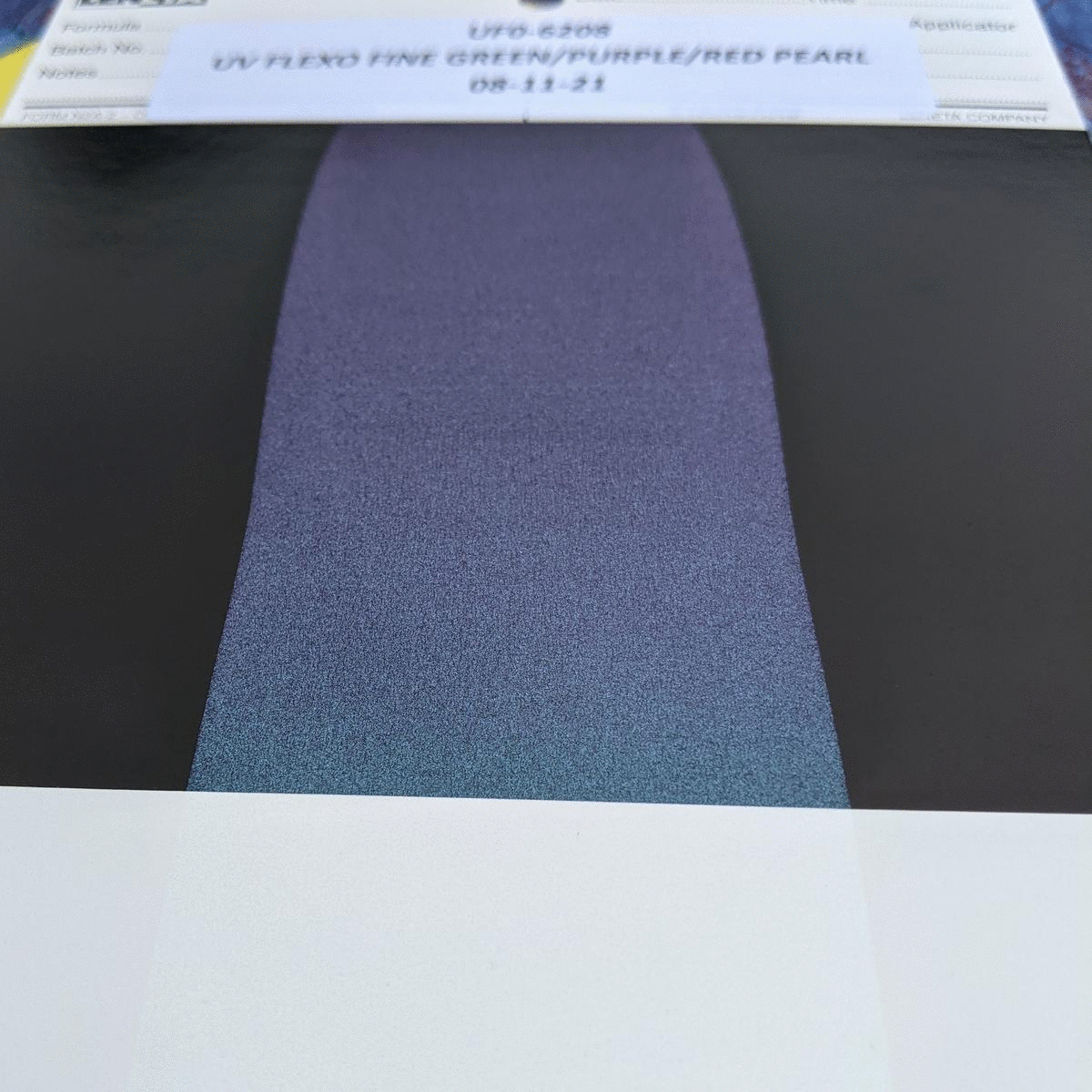 UV Flexographic Pearl Coatings